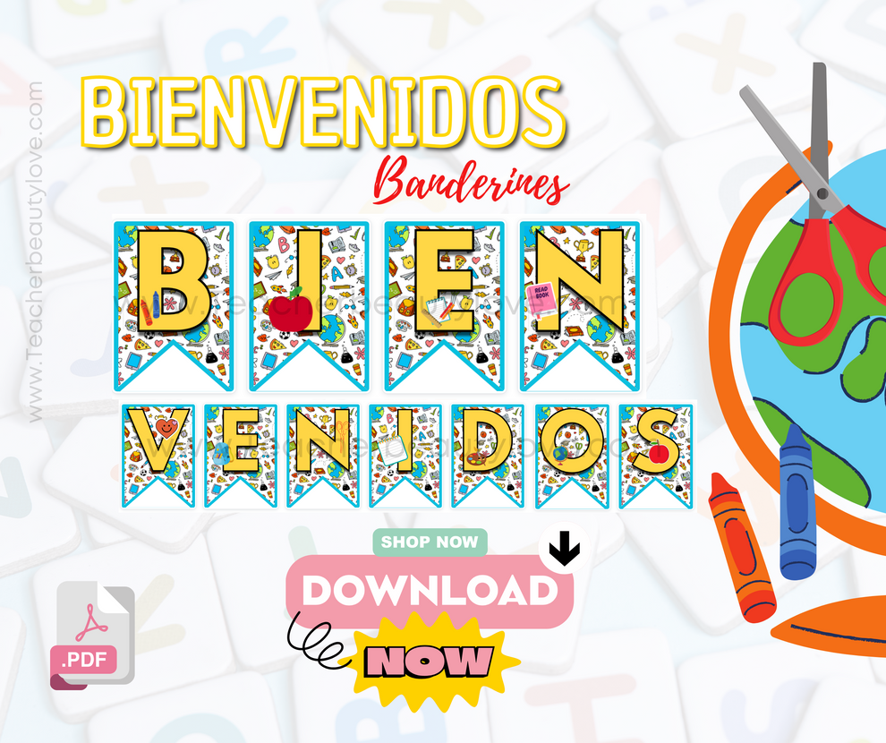 Banderines School Supply – Teacher Beauty Love